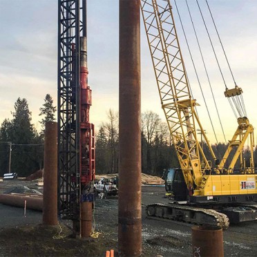Driven Piles - Foundation Piles | Henry Foundation Drilling